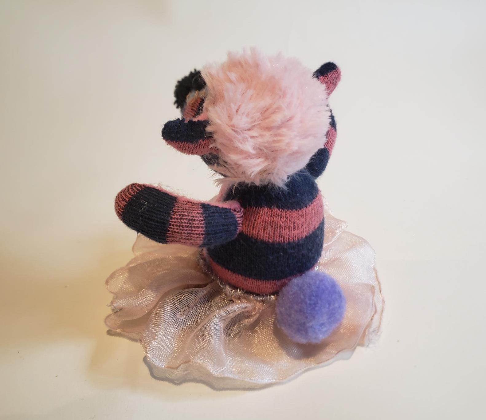 Little Pink-purple-rosa Ballerina Critter, Giving Hugs! - Etsy