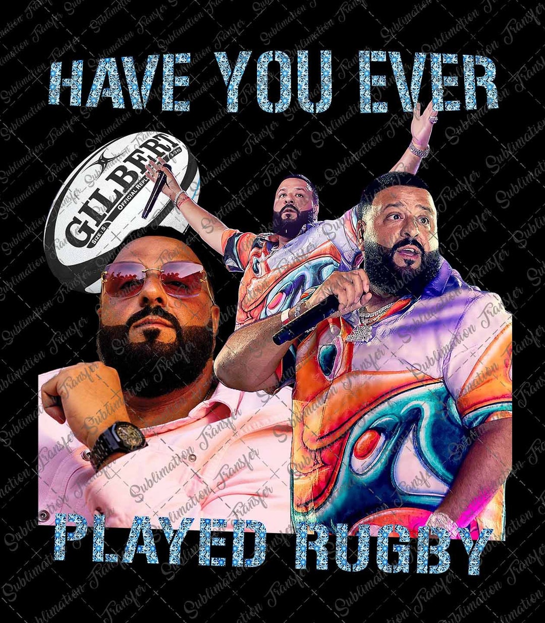 DJ Khaled Png Have You Ever Played Rugby Design DJ Khaled - Etsy