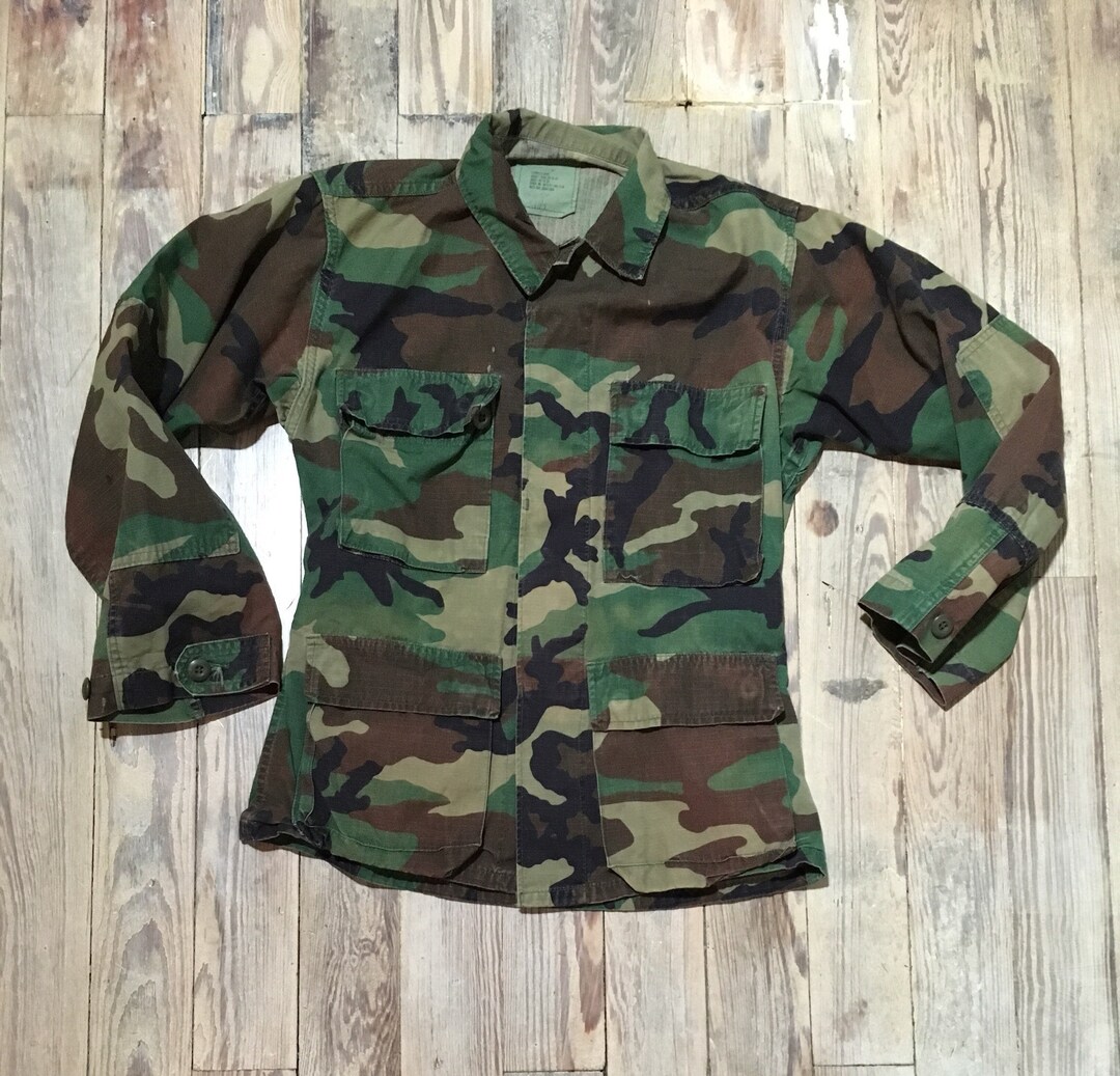 Vintage Camo Shirt - Etsy