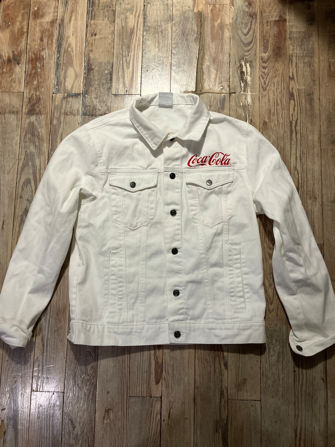 Coca Cola Jean Jacket - Etsy