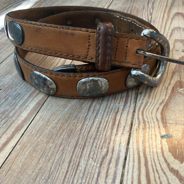 Studded Belt - Etsy