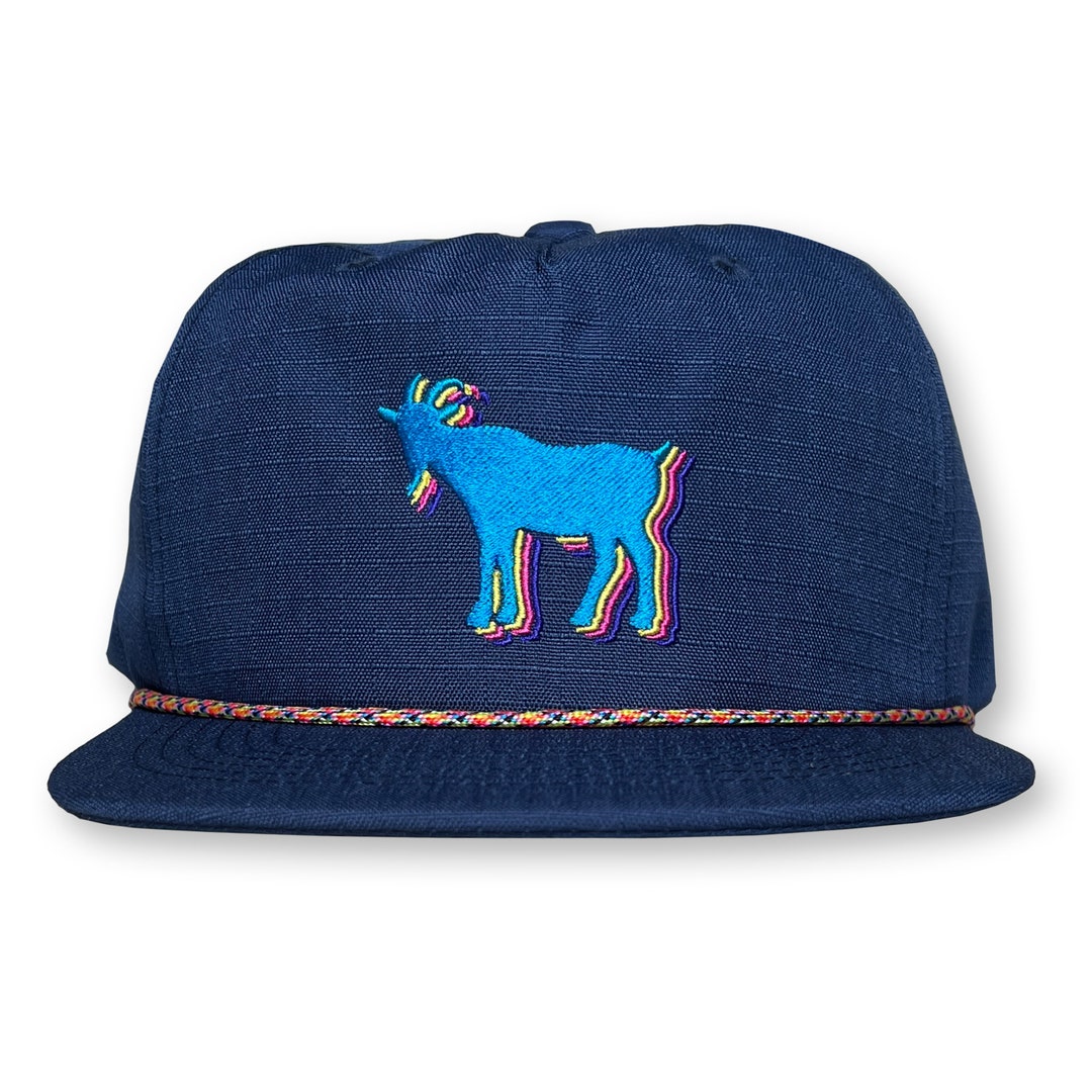 Billy Strings Rope Hat / Navy Nylon With Candy Dots Goat - Etsy