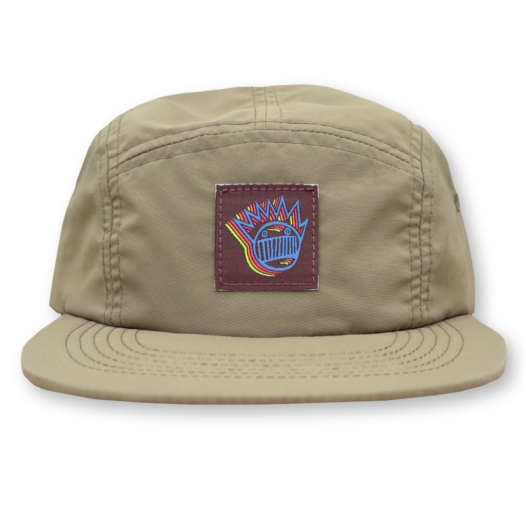 Ween Boognish Five Panel Hat / Biscuit Nylon With Brown AF Boognish ...