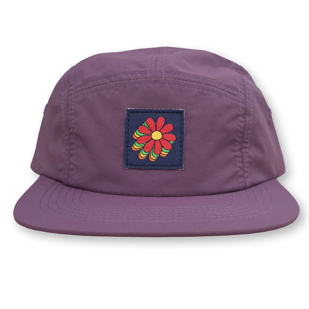Billy Strings Red Daisy Five Panel Hat / Petunia Nylon With Red Daisy ...