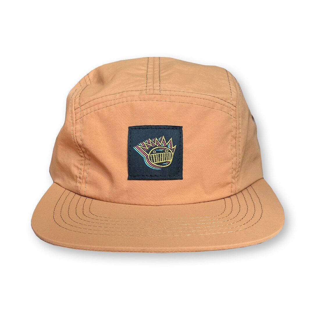 Ween Five Panel Hat / Tamarind Nylon With Wheat Boognish Patch - Etsy