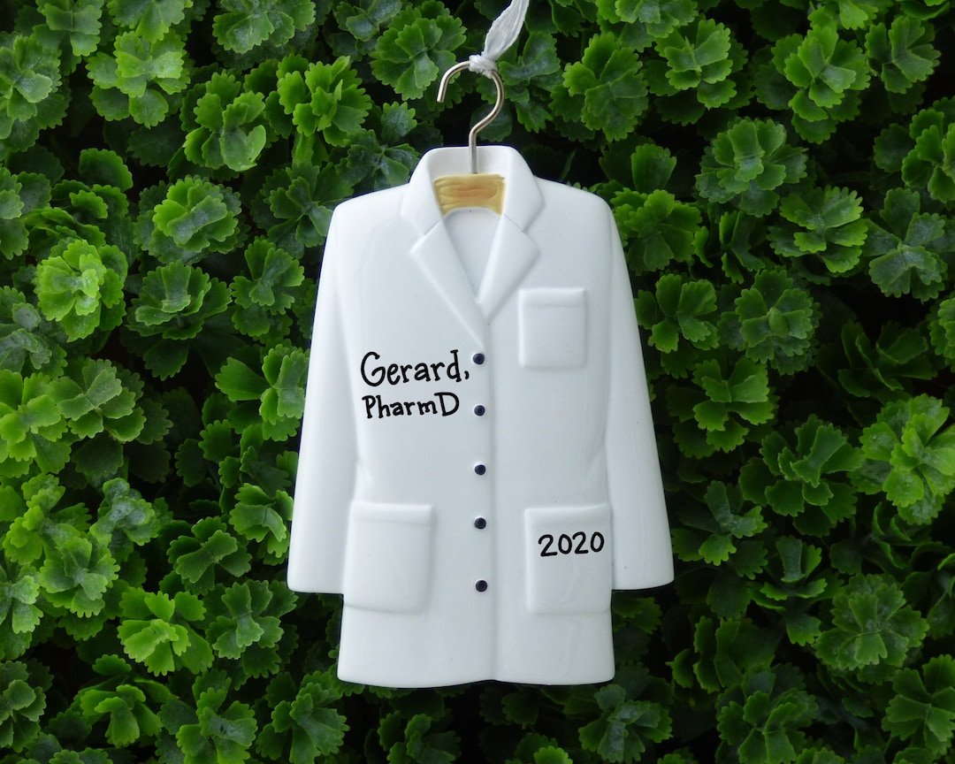 Lab Coat Personalized Ornament - Etsy