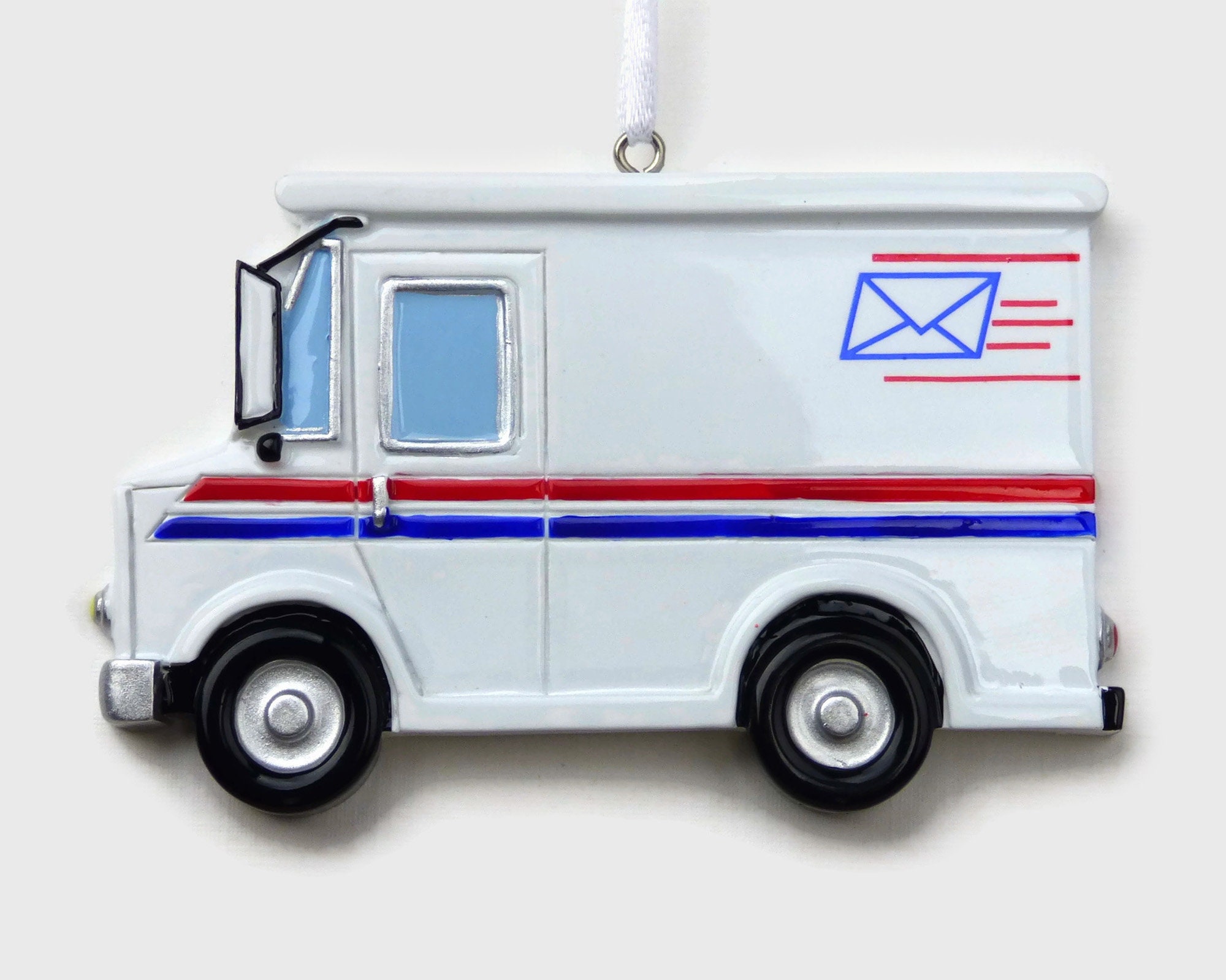 Mail Truck Personalized Ornament Letter Carrier Mailman - Etsy