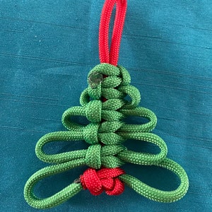 Paracord Christmas Trees - Set of 6 - Etsy