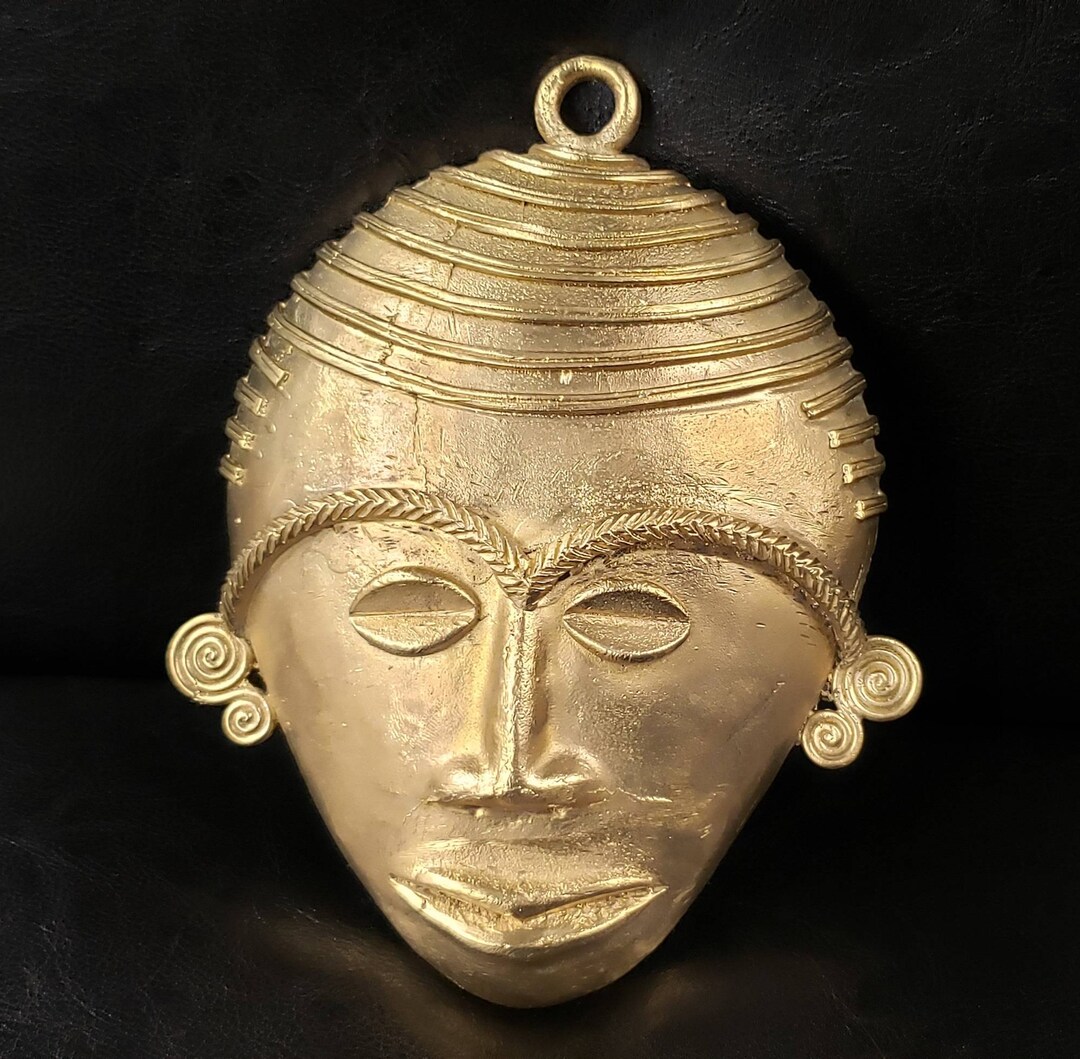 Extra Large African Tribal Mask for Home Decor, African Arts, 7 Inches ...