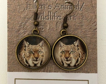 Puma Mountain lion Cougar earrings jewelry florida | Etsy