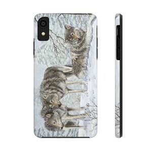 Winter, Wolves, Wolf, Canine, Animal, Wildlife, Case Mate Tough Phone ...