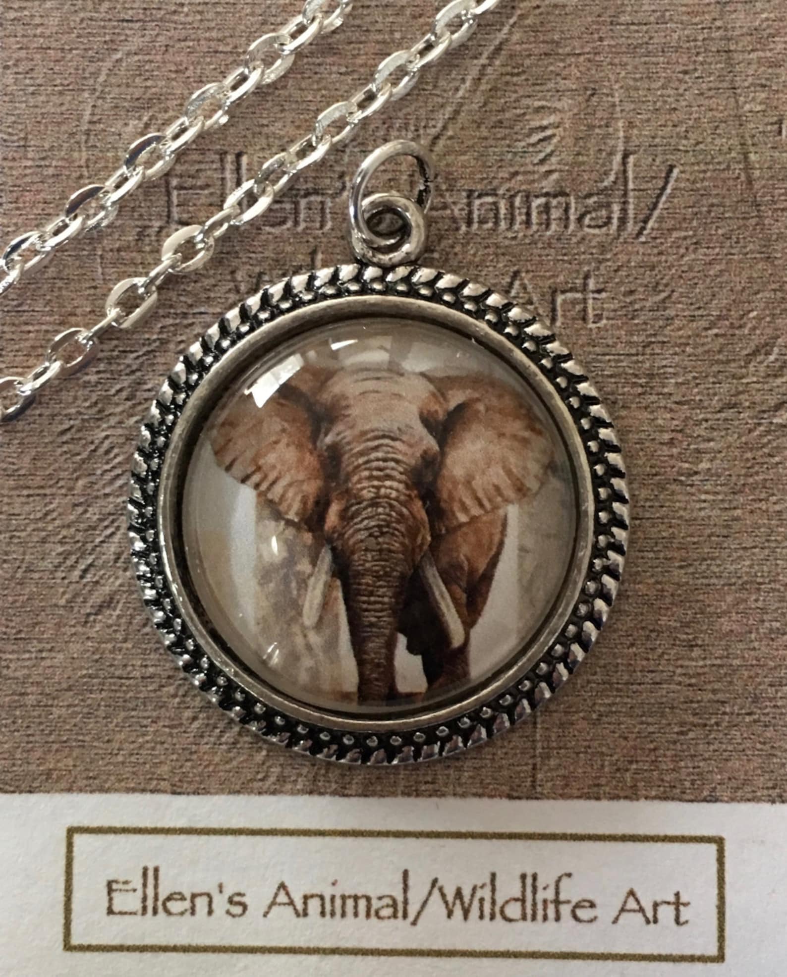 Elephant Pendant african elephant elephant jewelry elephant | Etsy