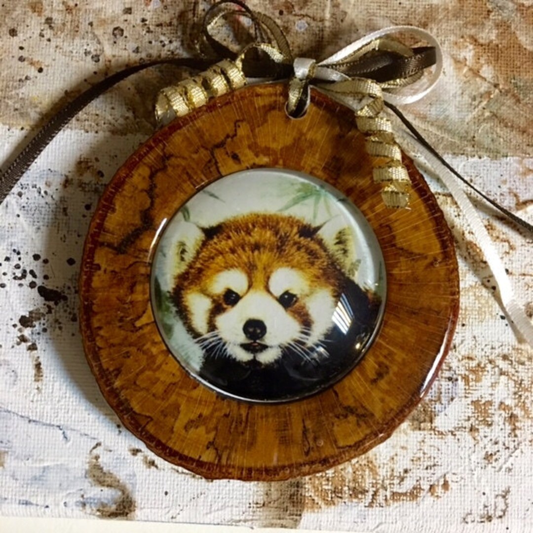 Red Panda ,panda ,ornament, Red Panda Art, Decoration - Etsy