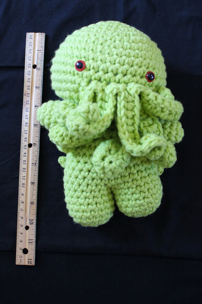 Light Green Cthulhu Plushie 11 Inches - Etsy