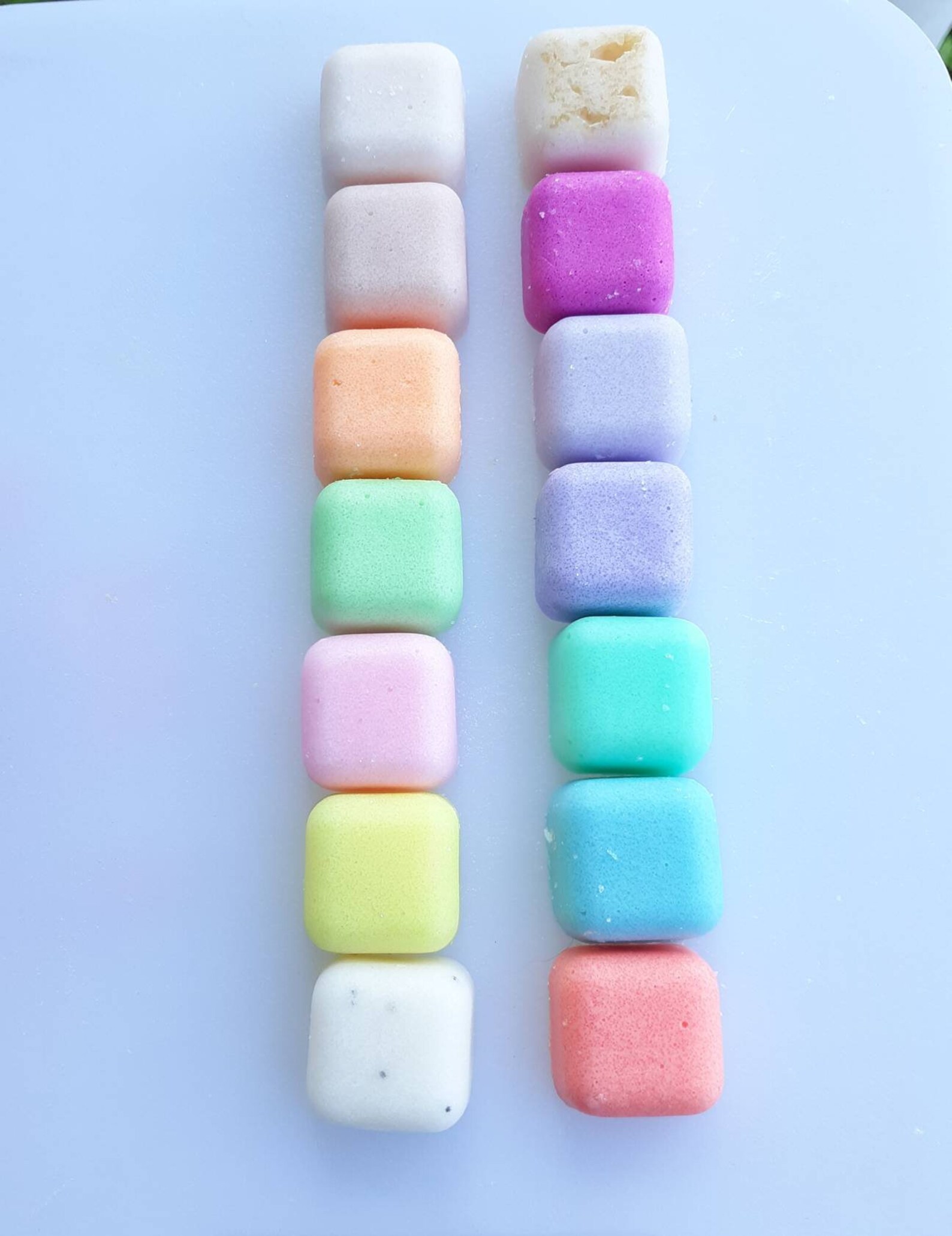Sugar Scrub Soap Cubes 50 Cubes 1 Scent & 1 Color. You Pick - Etsy