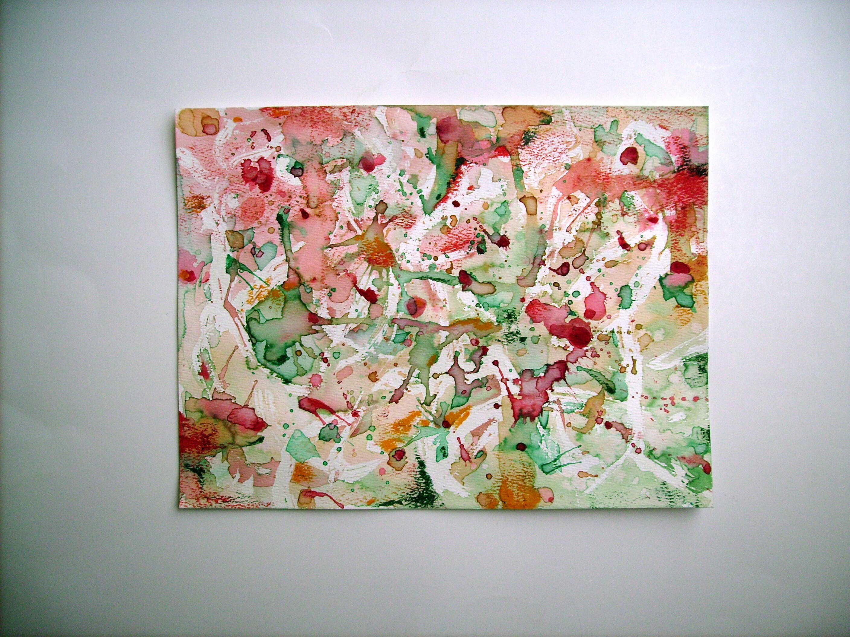 Watercolor Abstract Painting, Small Abstract, Original Abstract ...