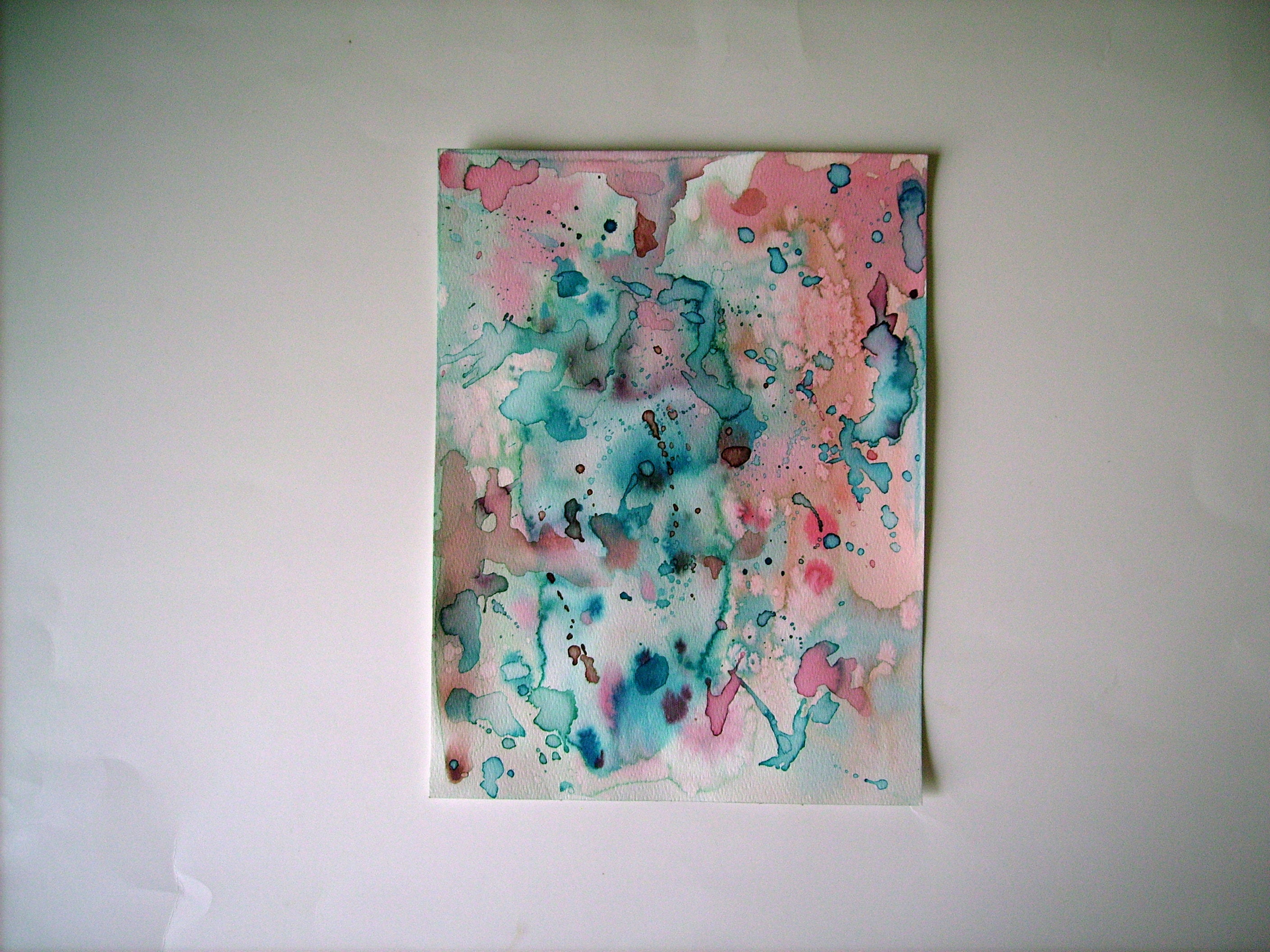 Watercolor Abstract Painting, Small Abstract, Original Abstract ...