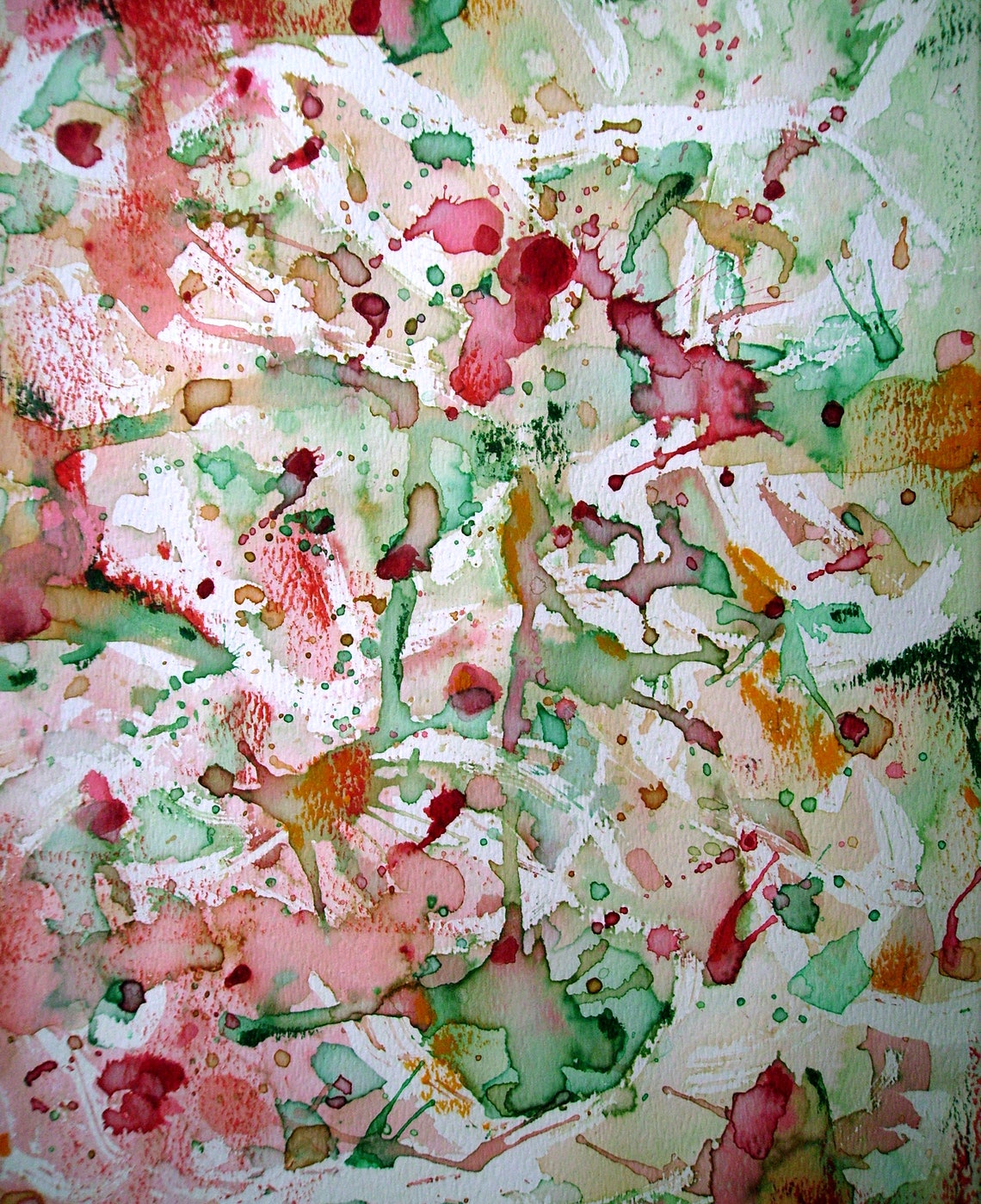 Watercolor Abstract Painting, Small Abstract, Original Abstract ...