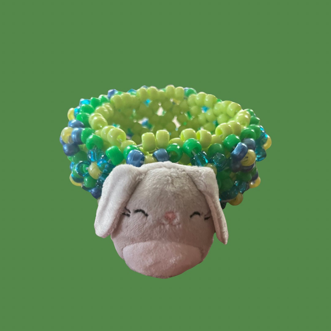 Kandi Cuff With Rabbit Squishmallow - Etsy