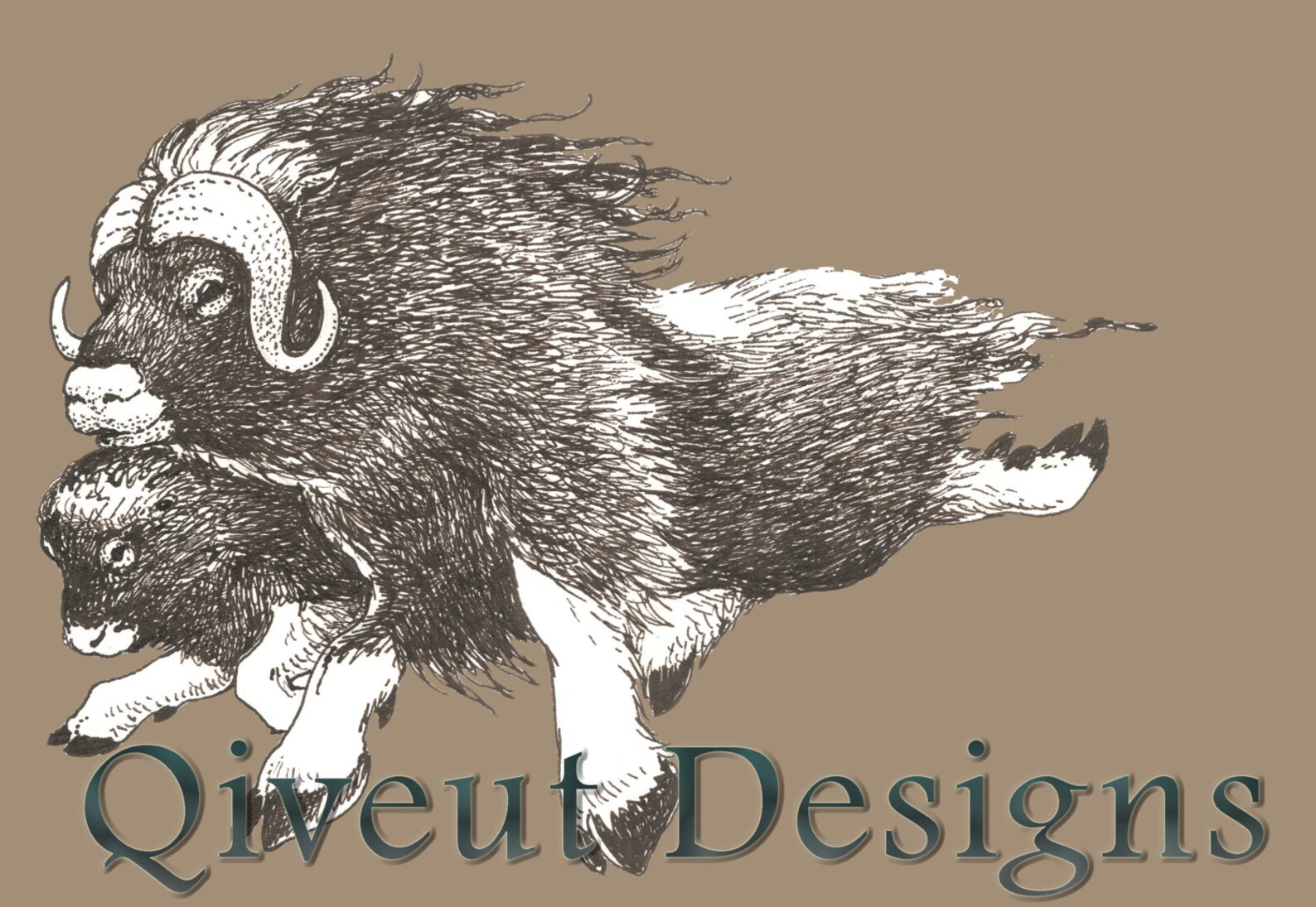 100% Qiviut Blanket or Throw Made in Alaska by Qiveut Designs - Etsy