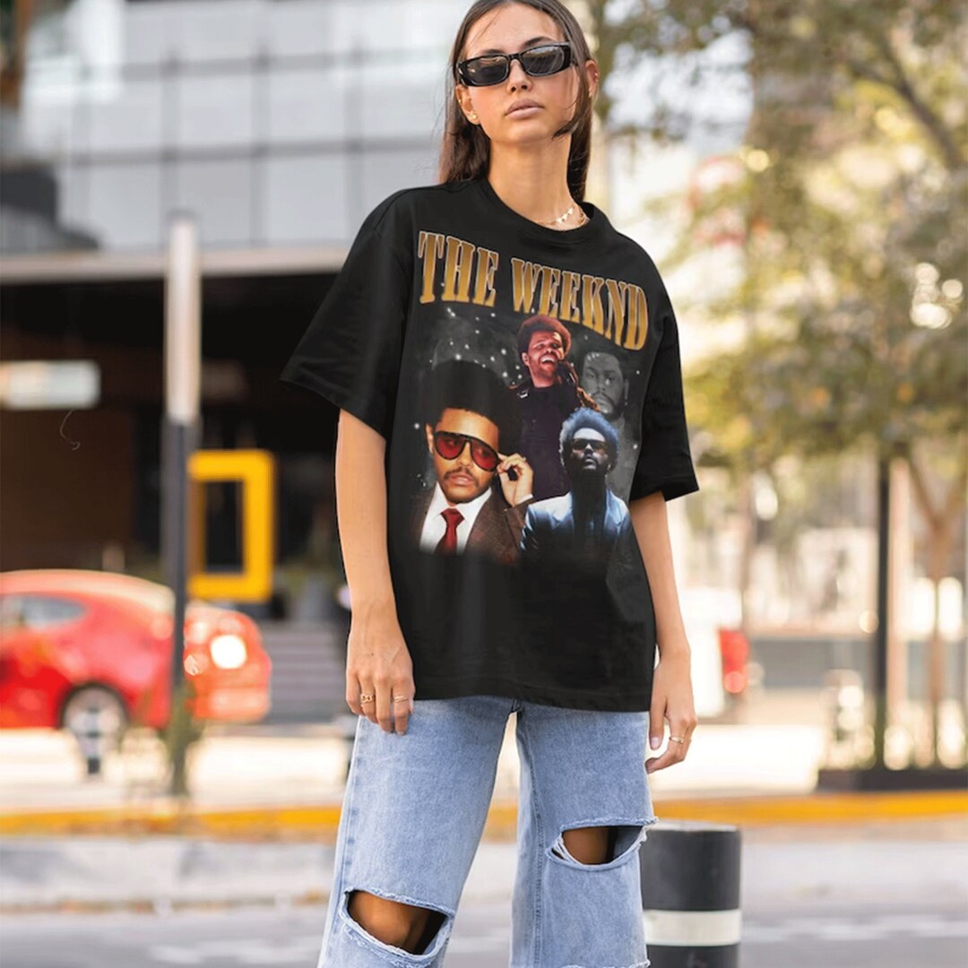 Vintage the Weeknd T-shirt, the Weeknd T-shirt Hip-hop Music Shirt ...