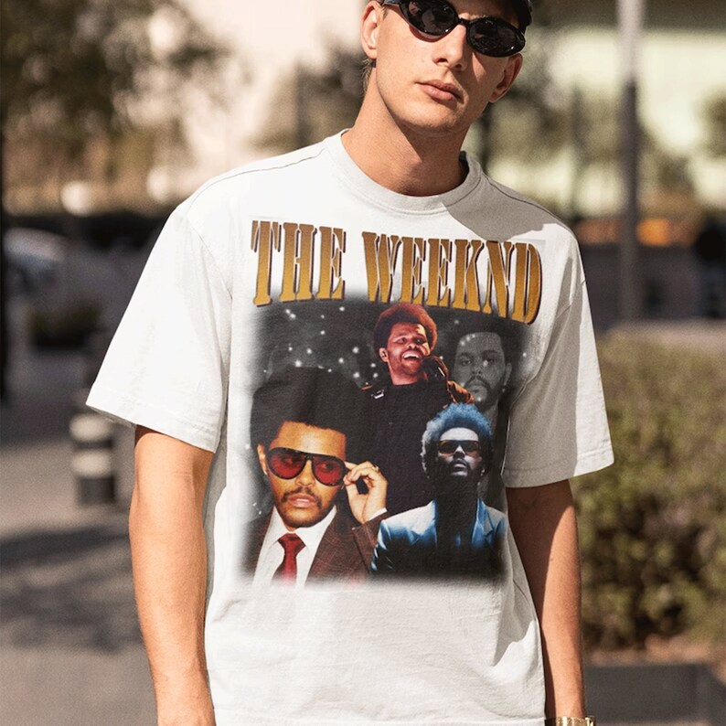 Vintage the Weeknd T-shirt, the Weeknd T-shirt Hip-hop Music Shirt ...