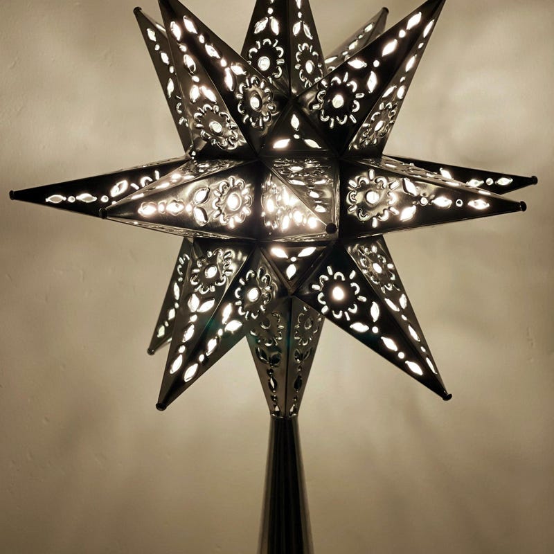 Large Star Topper Silver - Etsy