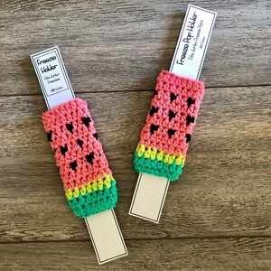 Printable Crochet Freeze Pop Insert Tag. PDF Downloadable Tags for ...