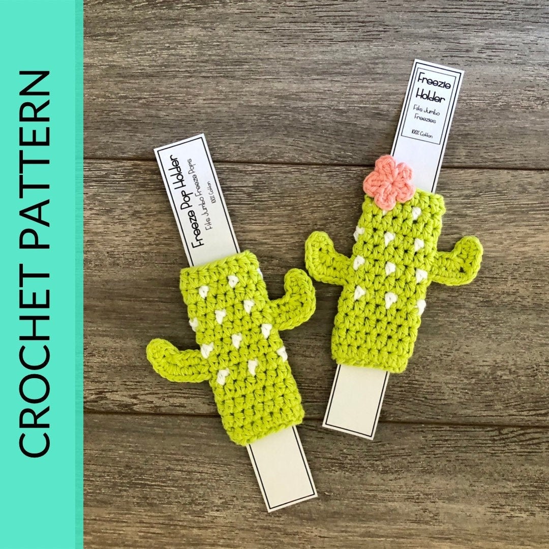 PDF Pattern for Crochet Freeze Pop Holders Crochet Tutorial for Freezie ...