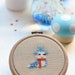 William the Worm - Labyrinth Cross Stitch - Ello Worm Modern Cross ...