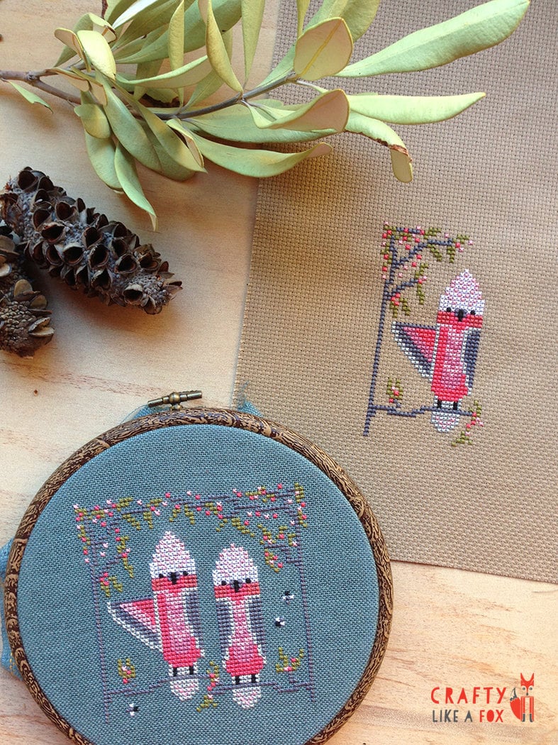 Modern Galah Pattern Download - Includes Cross Stitch Chart and ...
