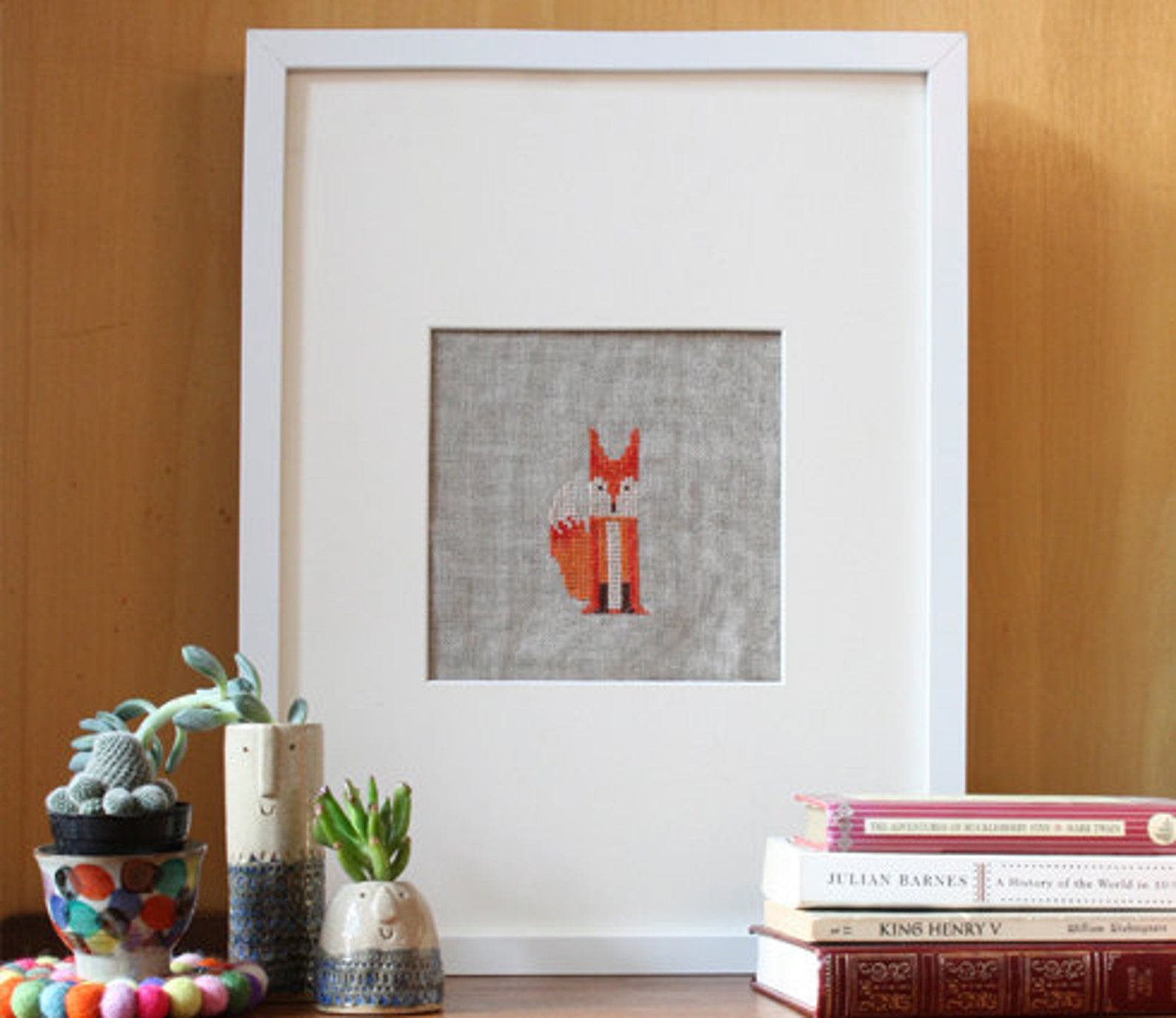 A Foxy Pair Modern Cross Stitch Pattern PDF Download - Includes Chart ...