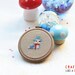 William the Worm - Labyrinth Cross Stitch - Ello Worm Modern Cross ...