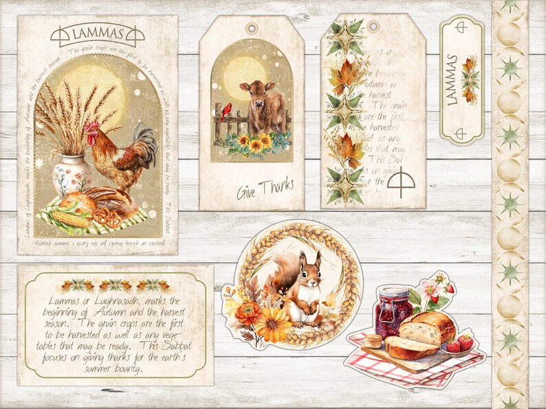 Pagan Sabbats Ephemera: Cross-quarter Days - Wheel of the Year ...