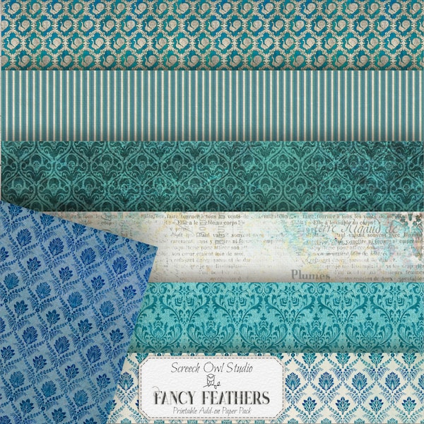 Peacock Papers - Etsy
