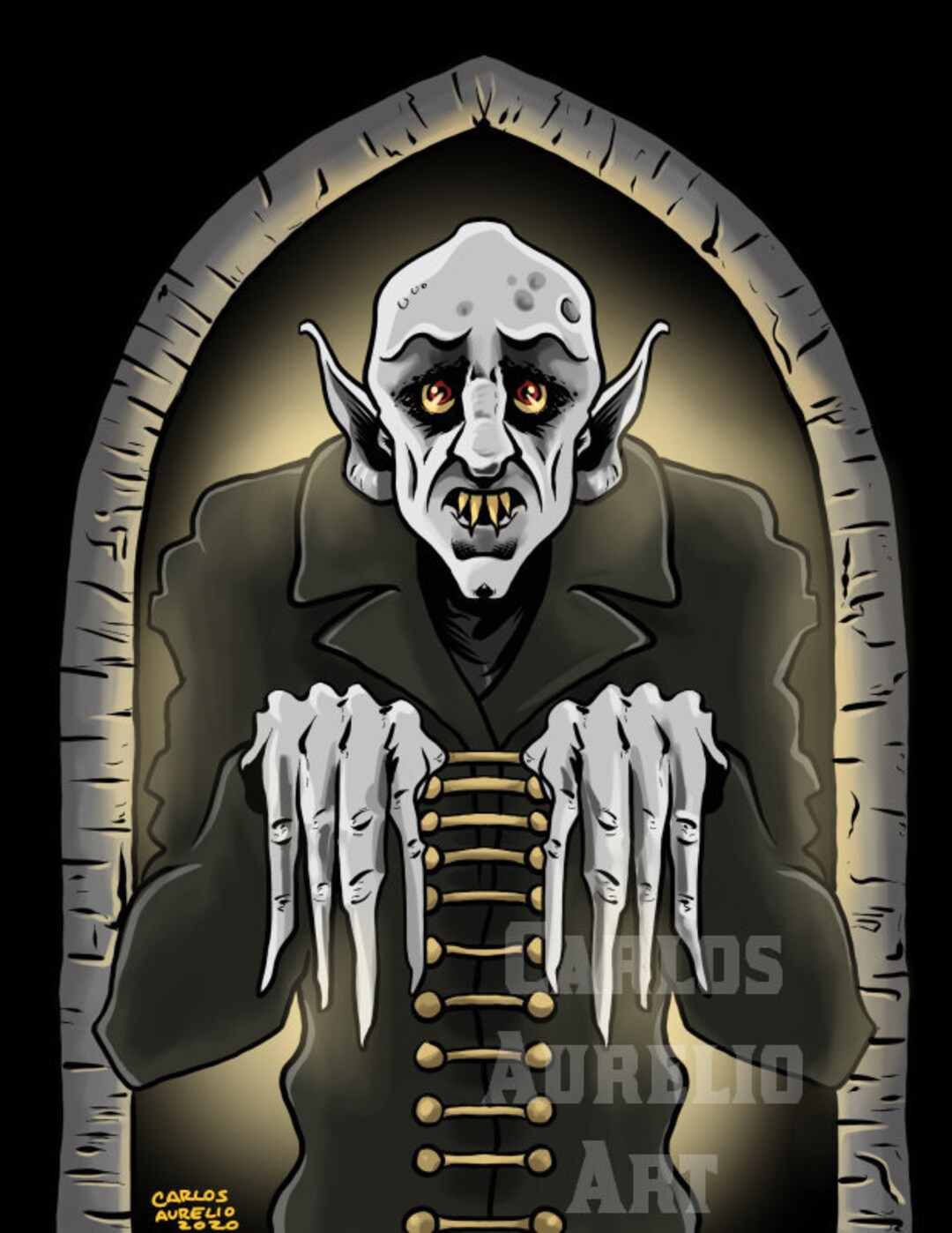 Nosferatu ART PRINT ***various Sizes*** - Etsy