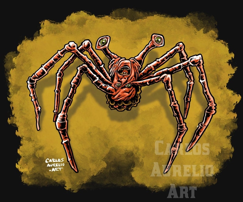 The Thing 1982 Spider Head