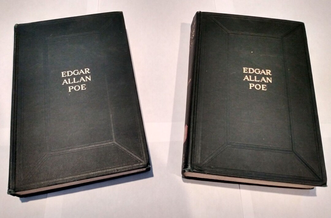 RARE the Life of Edgar Allan Poe Vol 1 and Vol.2 by George E. Woodberry ...