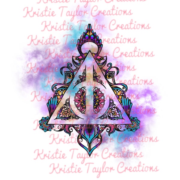 Deathly Hallows Art - Etsy