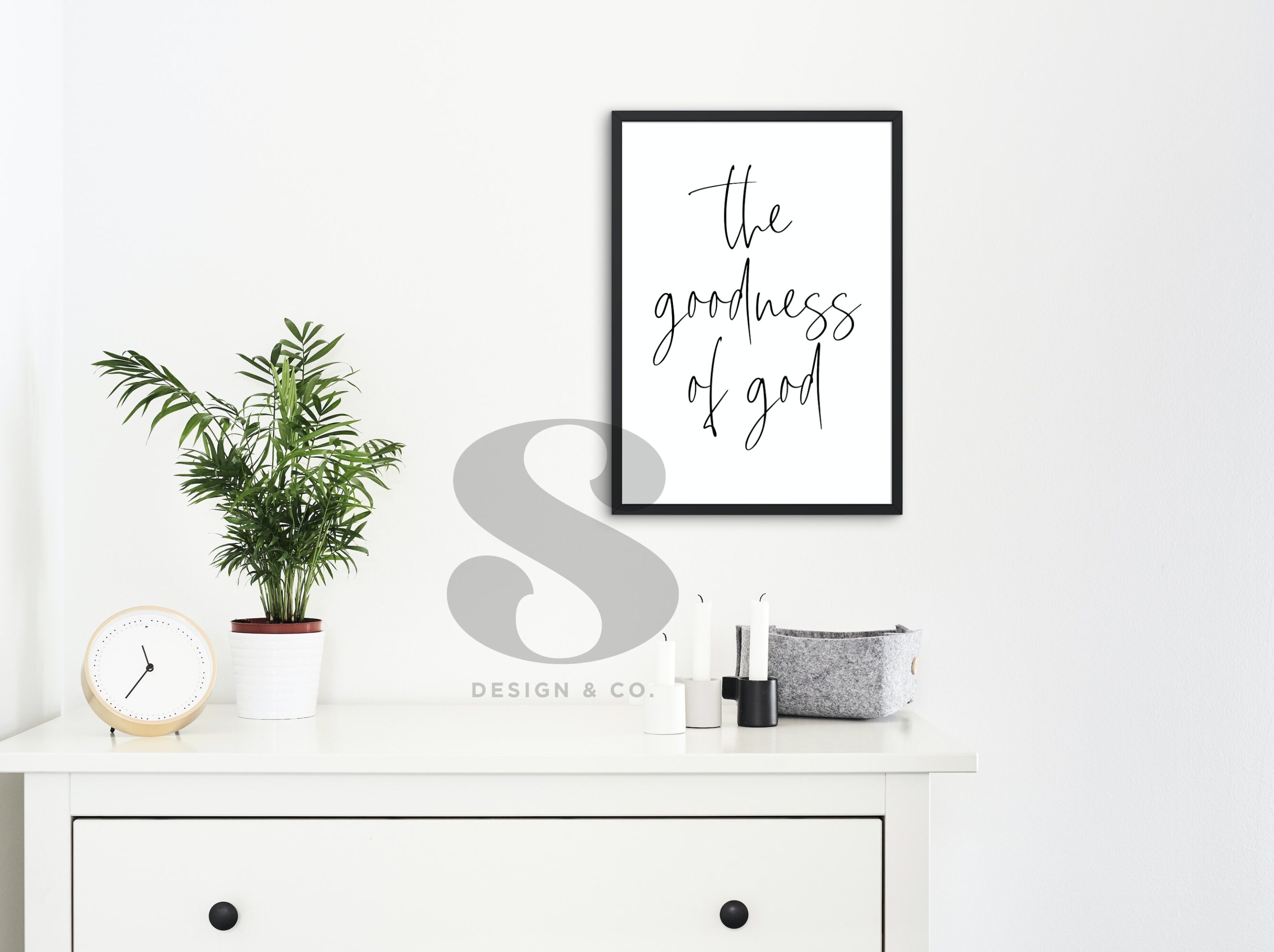 Christian Wall Art, Goodness of God Art, Worship Song Art Printable - Etsy