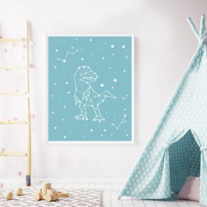 Dinosaur Constellation Nursery / Dino Nursery / Dinosaur Kids Room ...