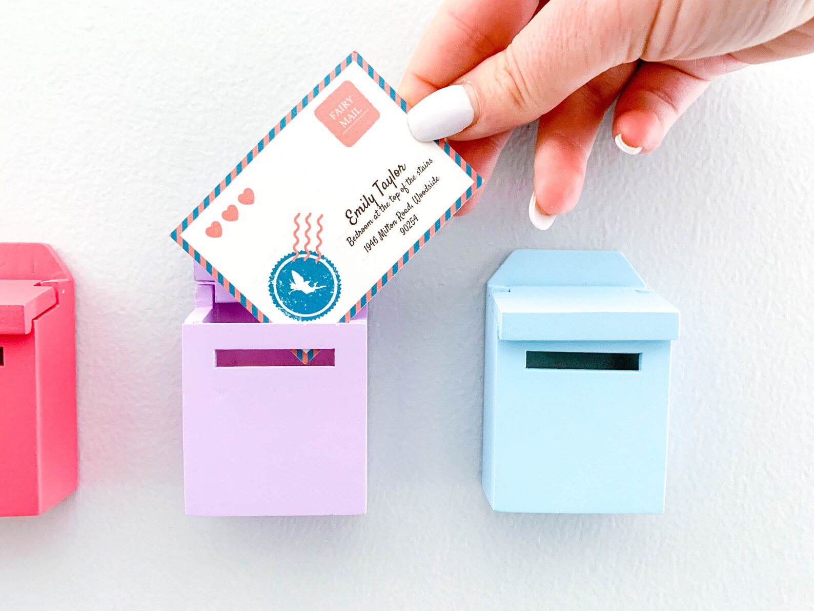 Tiny Fairy Mail Letters / Tooth Fairy Postcard Digital - Etsy