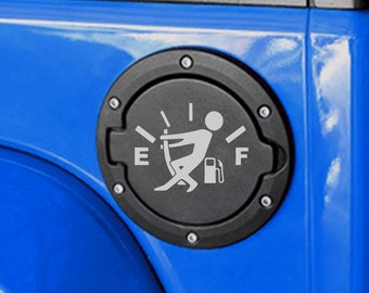 Funny Gas Cap Decal - Etsy