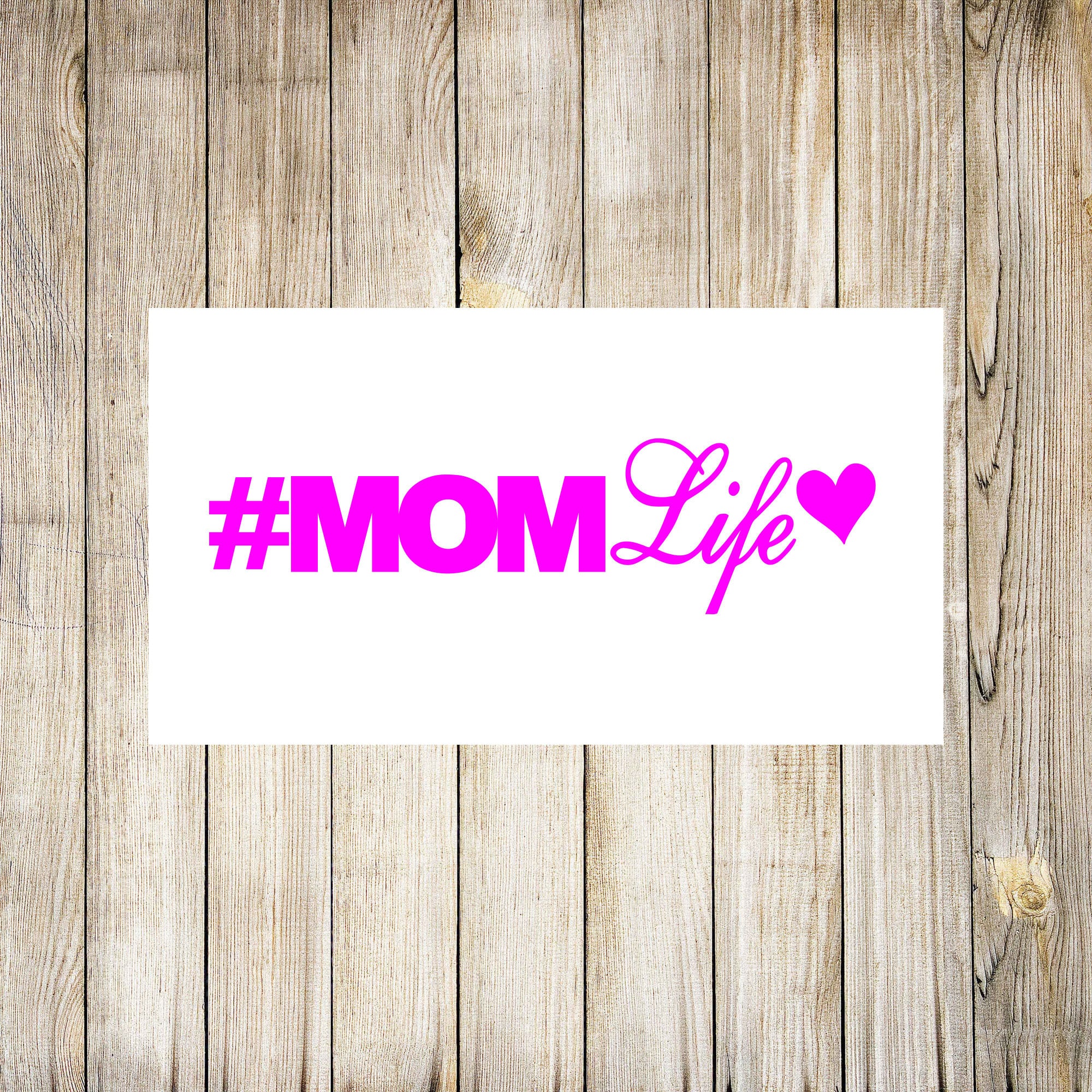 Mom Life Car Decal Mom Life Decal for Women Laptop Decal | Etsy