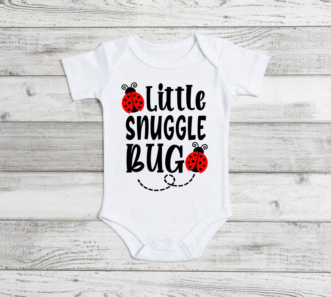 Little Snuggle Bug Baby Onesie® Cute Baby Onesie® - Etsy
