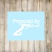 Protected by 2nd Amendment Car Decal Protected by 2nd Amendment Sticker ...
