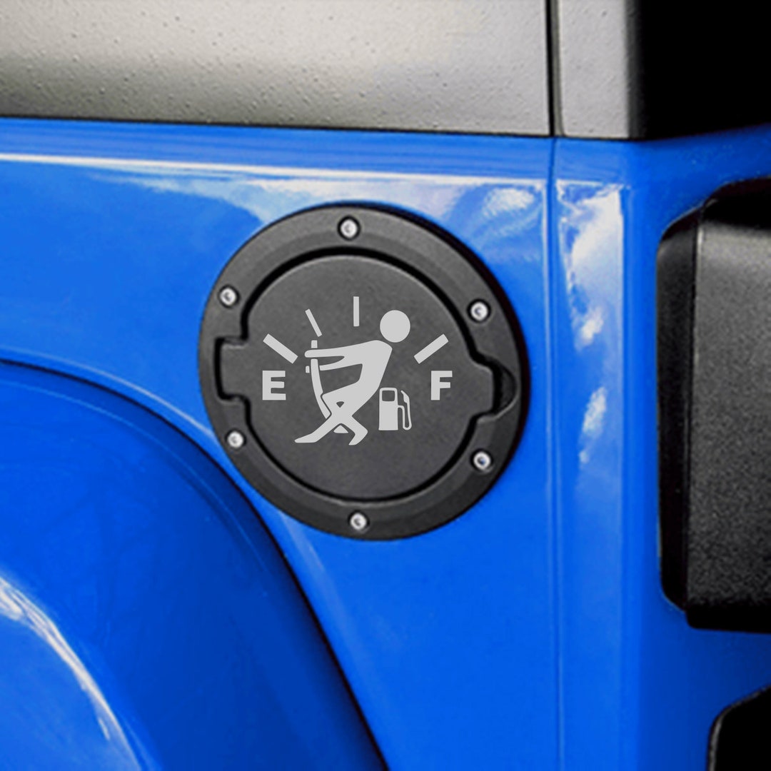Funny Car Decal Gas Gauge Decal Empty Gas Gauge Decal - Etsy