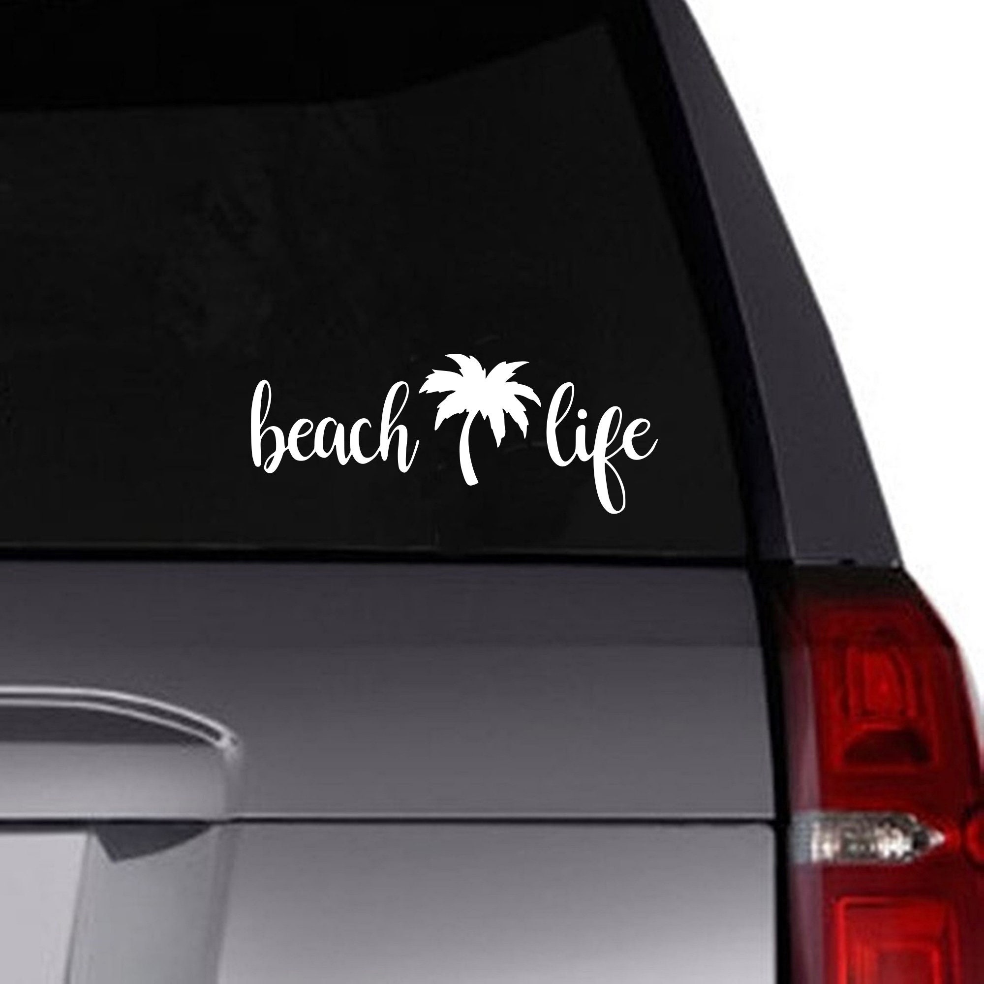 Beach Life Decals - Vehicle Stickers - Car Decal - Laptop Decal - Etsy
