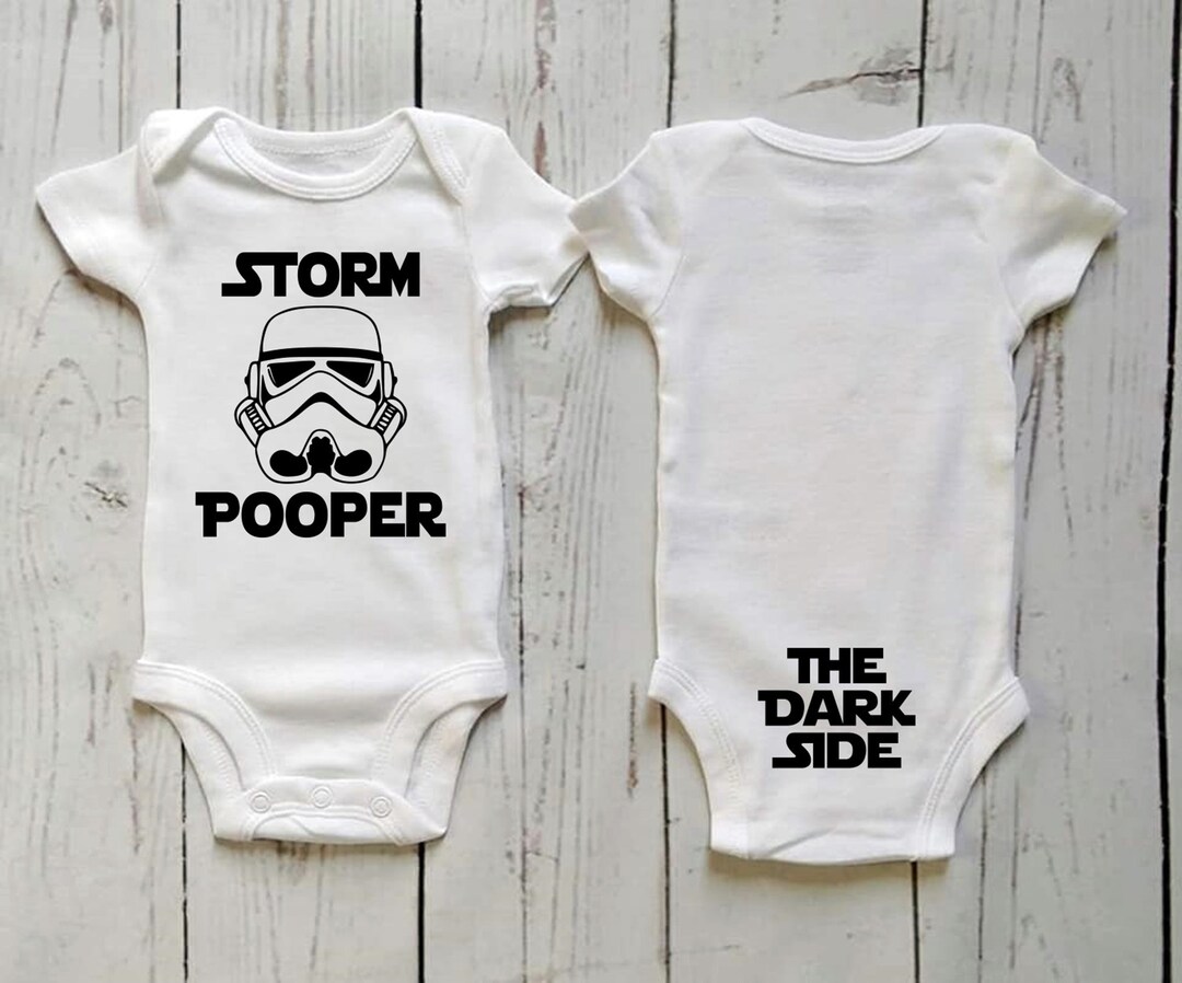 Storm Pooper star Wars® Funny Baby Onesie® - Etsy