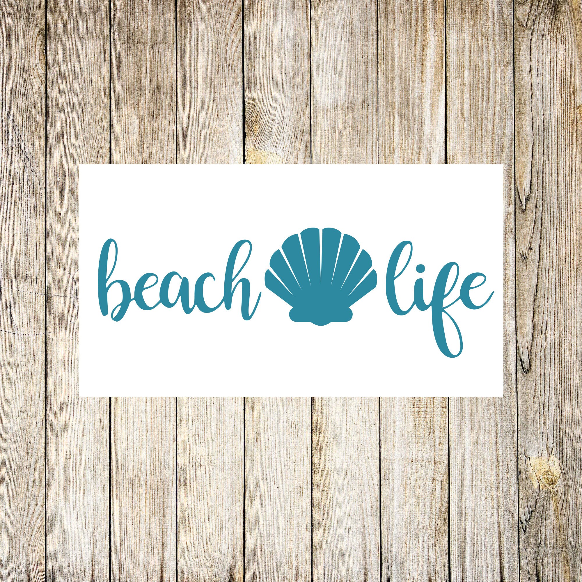 Beach Life Decals - Vehicle Stickers - Car Decal - Laptop Decal - Etsy